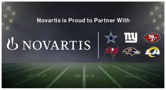 Novartis | Proud Partner of the NFL